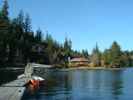 Winter Harbour Accommodation. North Vancouver Island Cottages